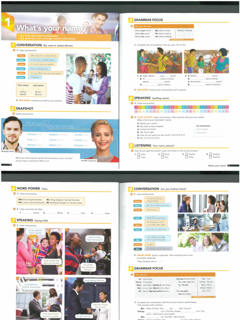 Textbook Unit1 | PDF