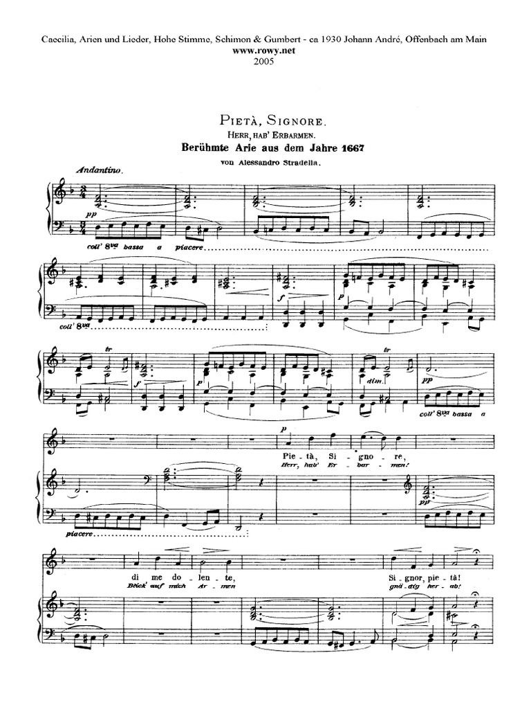 Pieta Signore (S) | PDF