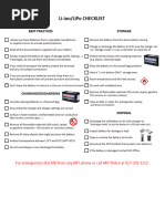 F-fz074 Af DG Checklist For Non-Rad | PDF | Dangerous Goods