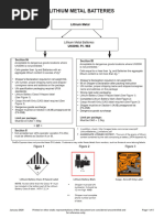 Lithium Labels UN3091 | PDF | Rechargeable Battery | Physical Sciences