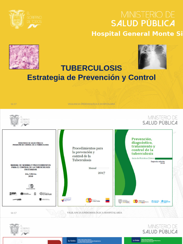 TUBERCULOSIS - Estrategia de Prevención y Control - HG Monte Sinaí 2021 ...