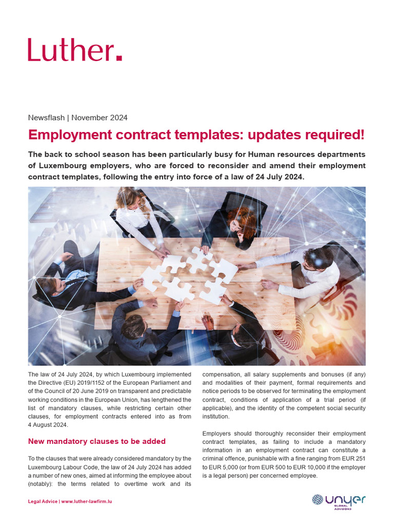 Employment Contract Templates | PDF | Employment | Business