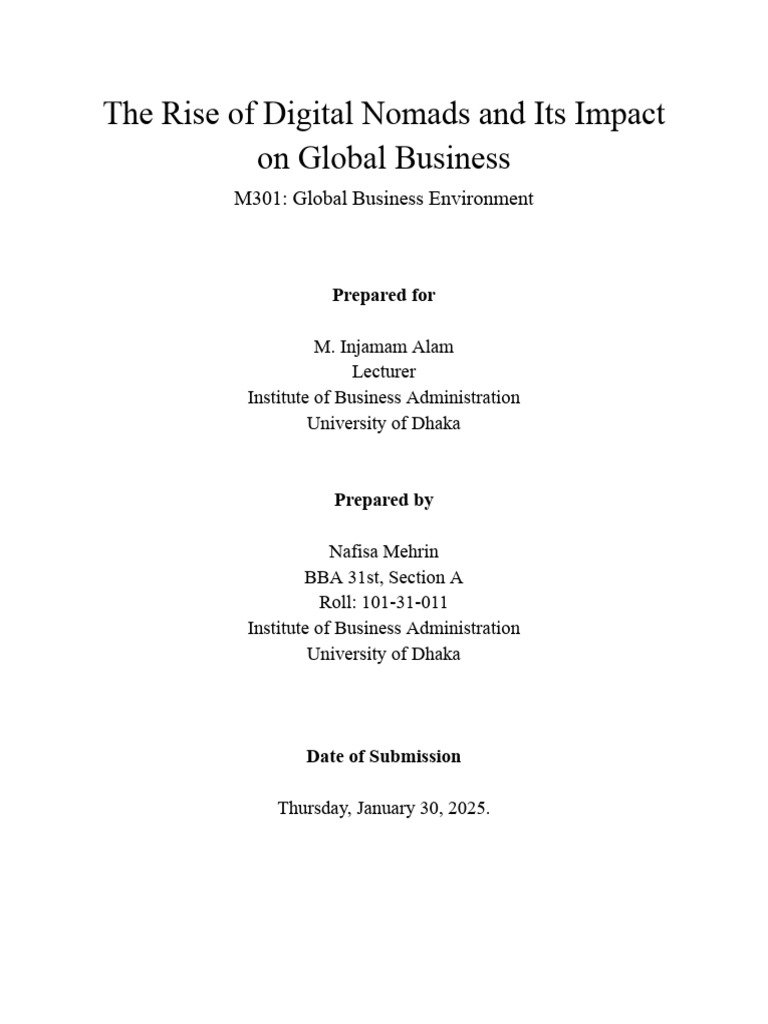 GBE Report Cover | PDF