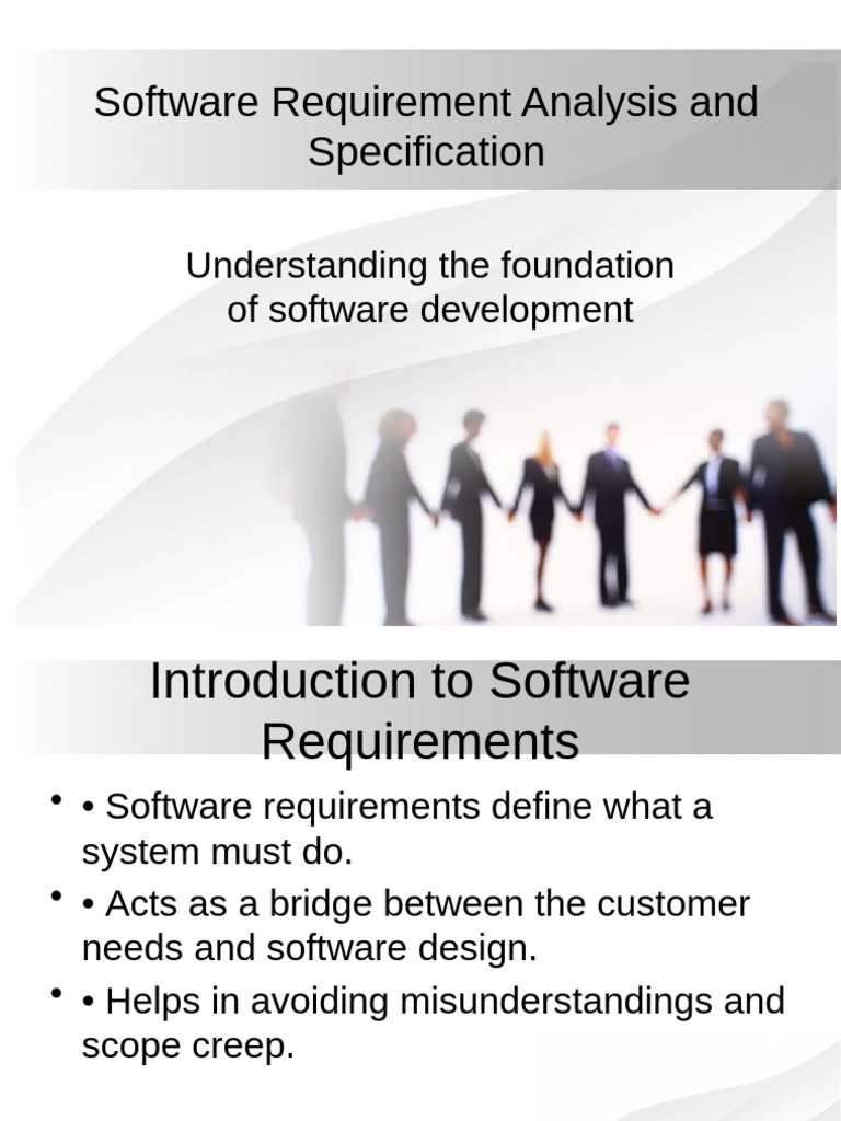 Software Requirement Analysis | PDF