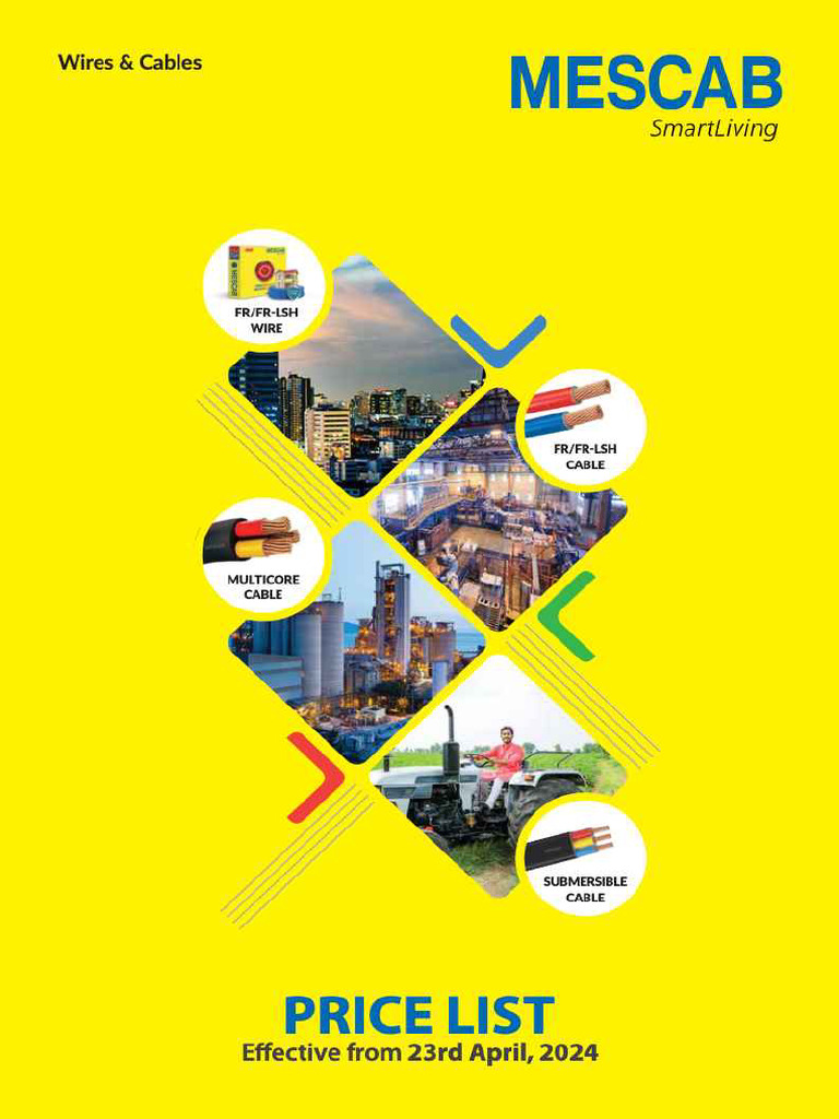 Mescab Wire Price List 23-04-2024 | PDF