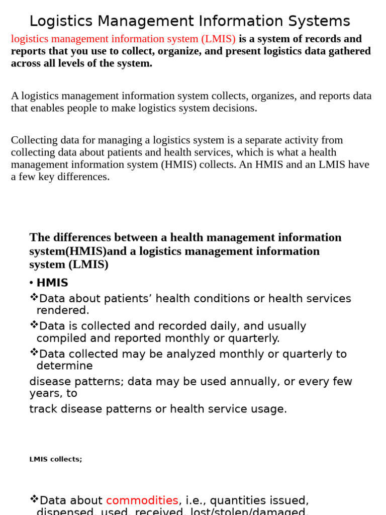 Logistics Management Information Systems-2 | PDF | Logistics | Inventory