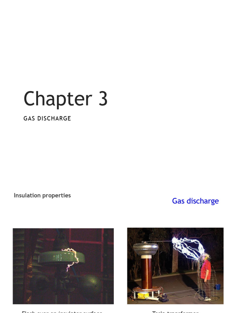 Ch.3 Gas Discharge | PDF