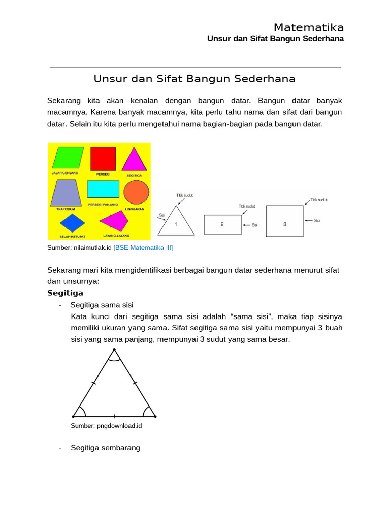 Materi PH2 MAT | PDF