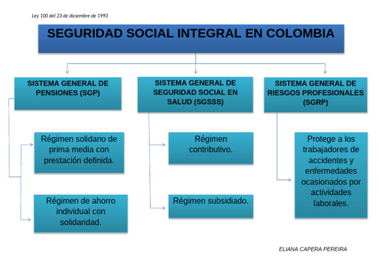 Mapa Conceptual Seguridad Social | PDF
