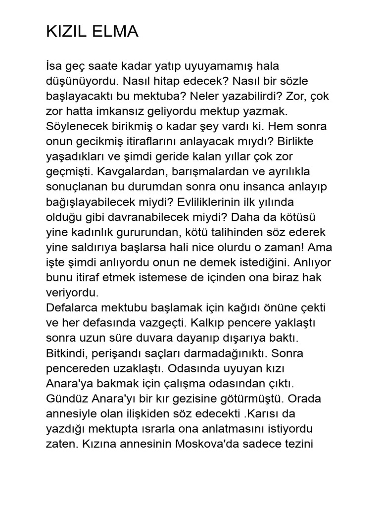 Kizil Elma Senaryo | PDF