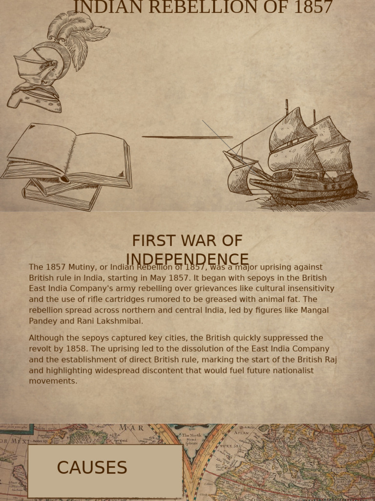 INDIAN REBELLION 1857 BY Manaal | PDF | Indian Rebellion Of 1857