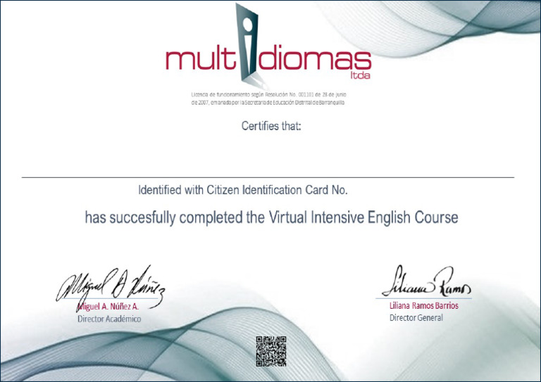 Free Intensive English Course | PDF