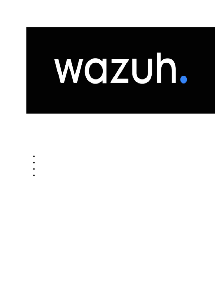 Wazuh Installation Guide for Ubuntu | PDF