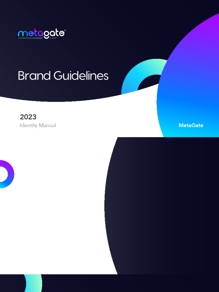 MetaGate Brand Guidelines 2023 | PDF | Logos | Typefaces