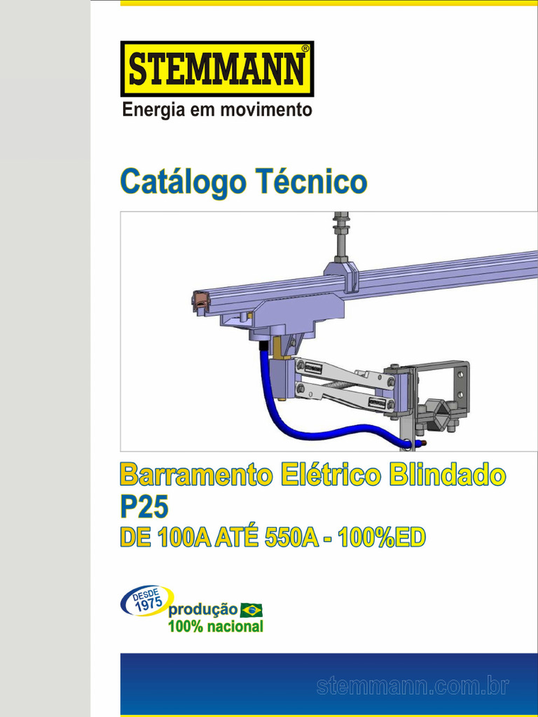 Instruções para Barramento Stemmann | PDF | Parafuso | Condutor elétrico