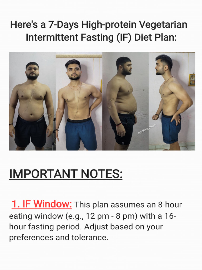 Intermittent Fasting Diet Plan | PDF