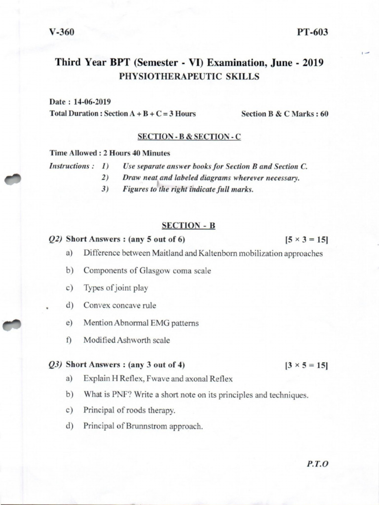 Sample Question Paper | PDF