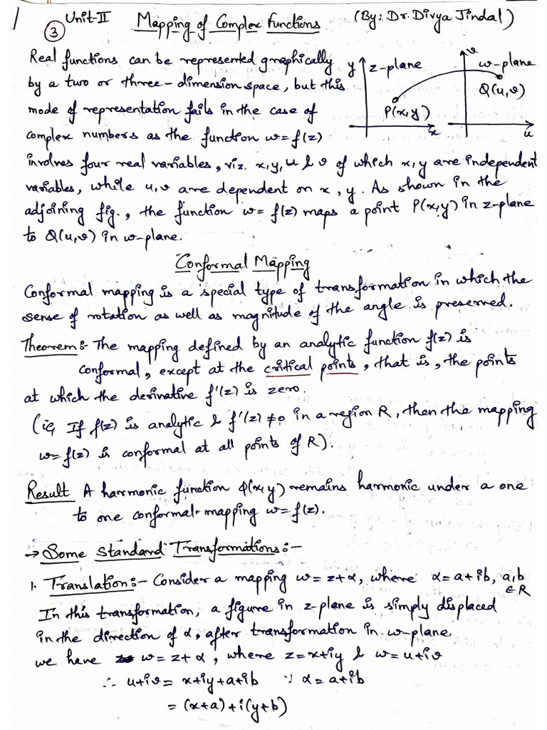 Applied Mathematics Ii Unit Ii Lecture Iii Pdf