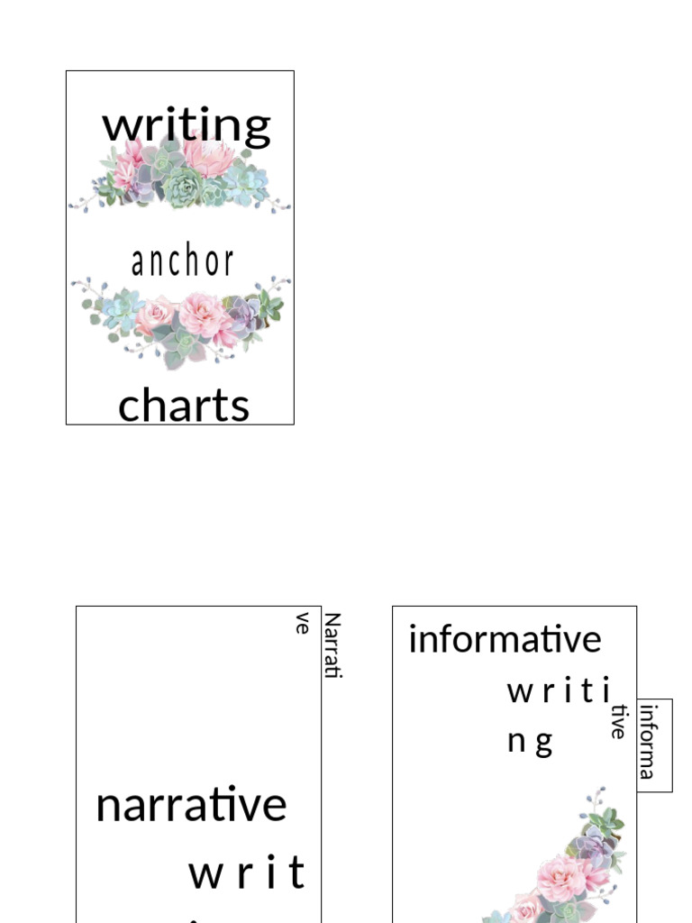 Narrative and Informative Writing Guide | PDF | Essays