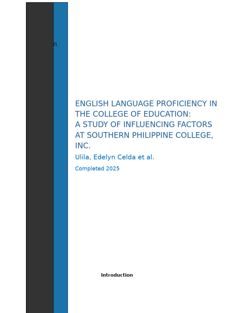 Chapter 1 Revised | PDF | English Language | Reading Comprehension