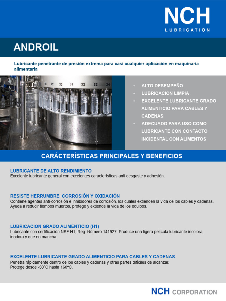 Folleto Androil | PDF | Lubricante | Engranaje