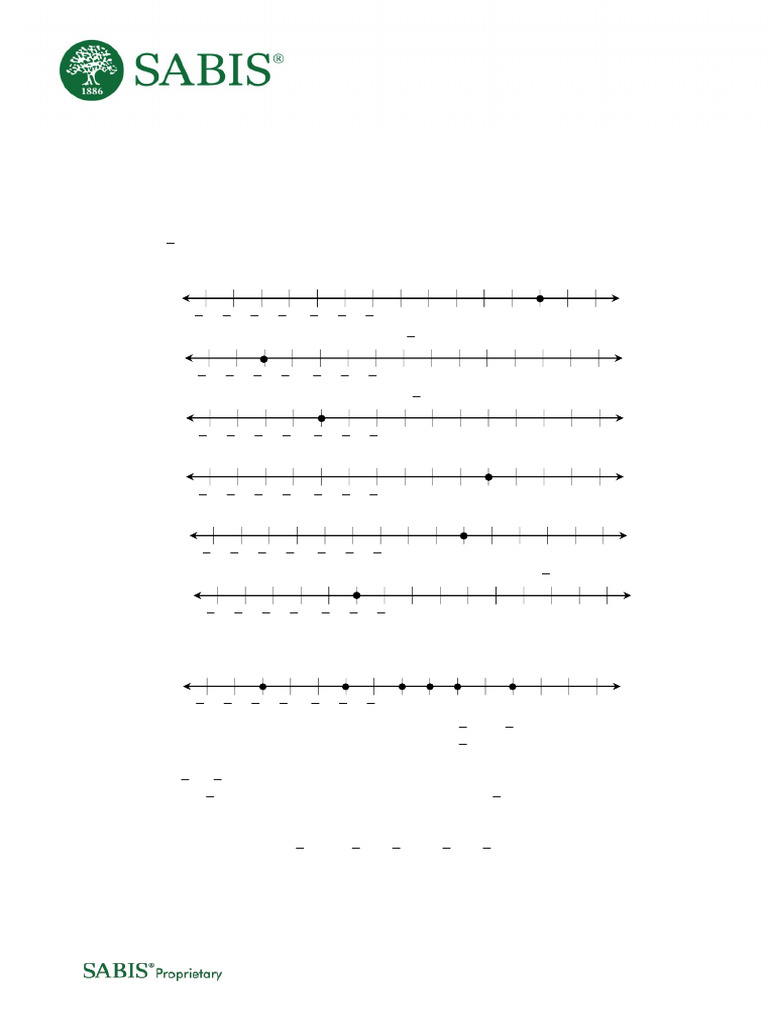 Algebra 1 Solutions: Rational Numbers | PDF | Numbers | Discrete ...