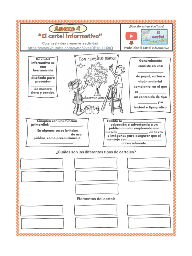 Elementos del Cartel Informativo | PDF