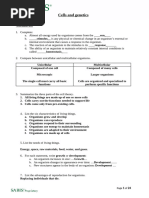 Biology EOC Review Packet Guide | PDF | Dominance (Genetics) | Cell ...
