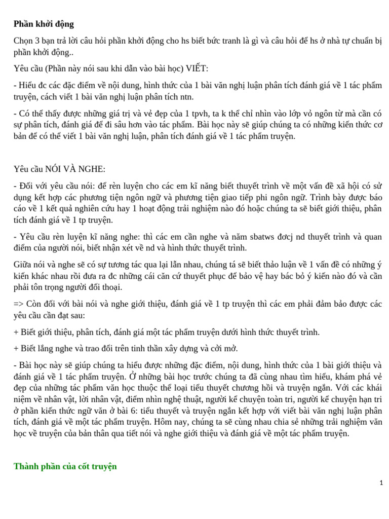 PHT số 1 bài Viết 10a5 | PDF