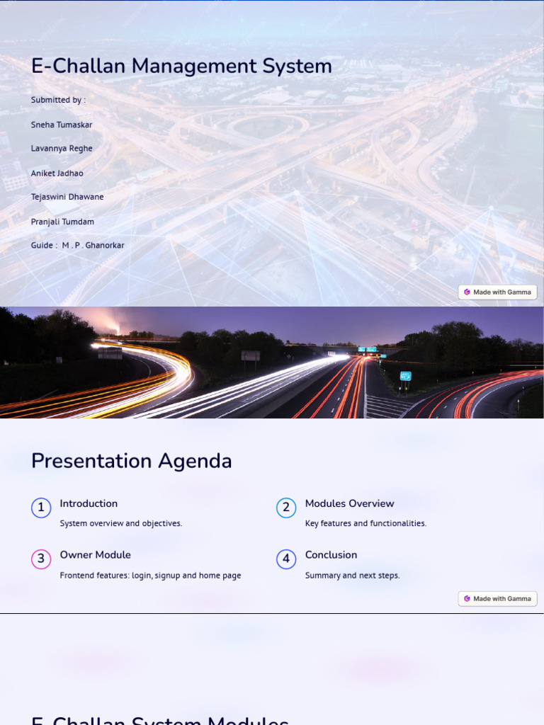 E Challan Management System | PDF | User (Computing) | Password