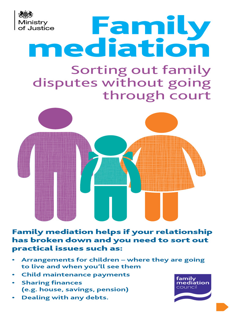 Family Mediation Leaflet | PDF | Mediation | Legal Aid
