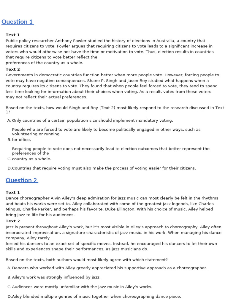 Craft and Structure - Cross-text Connections - Easy | PDF | Moon