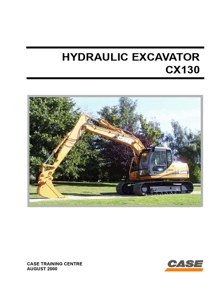 Case CX130 Manual | PDF | Mechanical Engineering