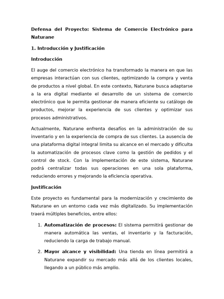 Defensa Del Proyecto | PDF | Comercio electrónico | Las compras en línea