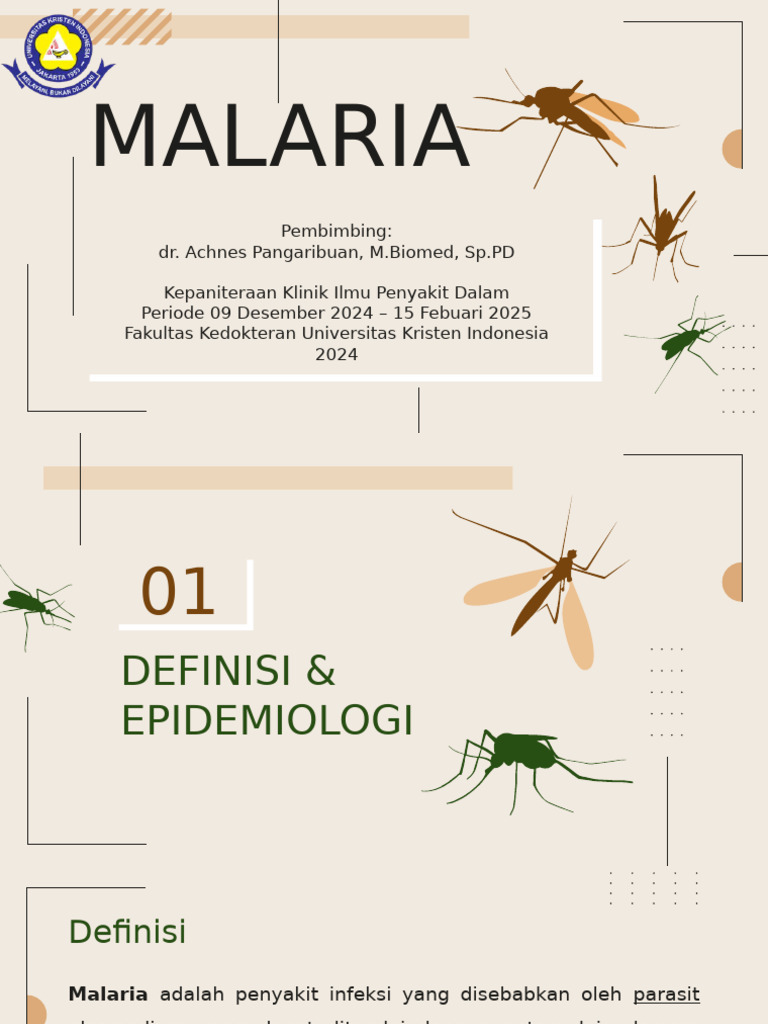 IPD MALARIA Baru | PDF