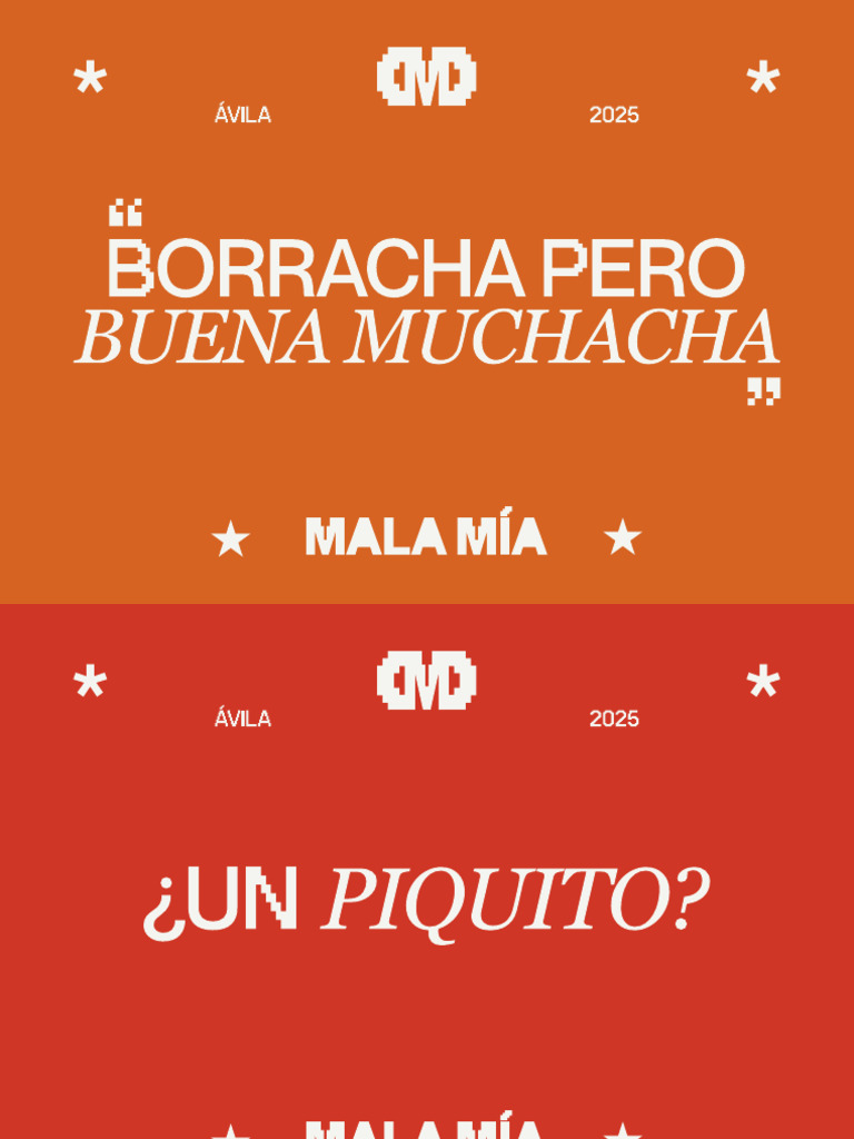 Carteles Opcion 2 Mala Mía | PDF