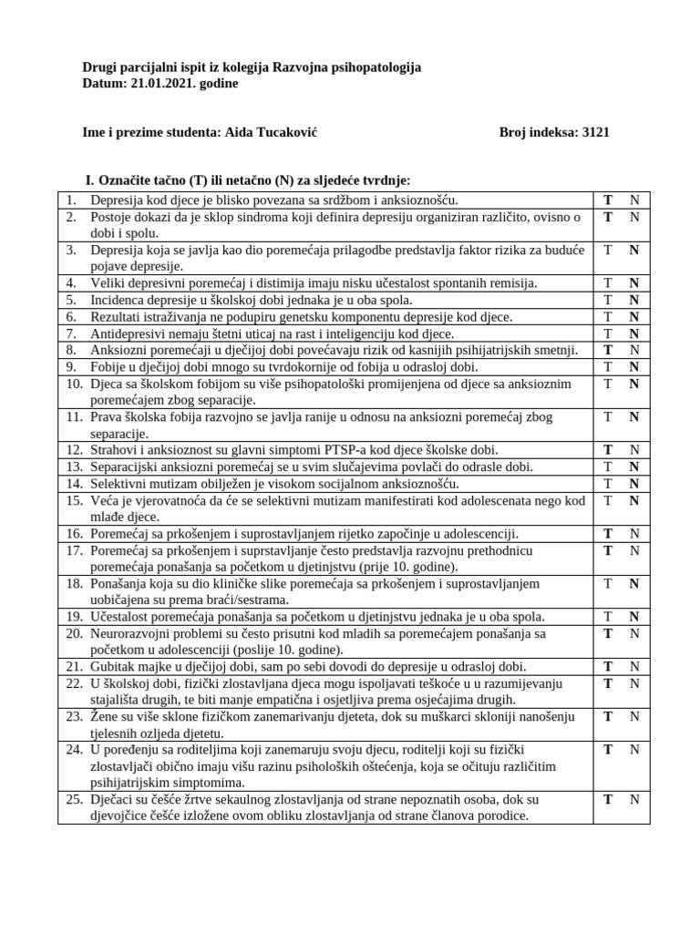 Rpp21 - Drugi Parcijalni Ispit | PDF