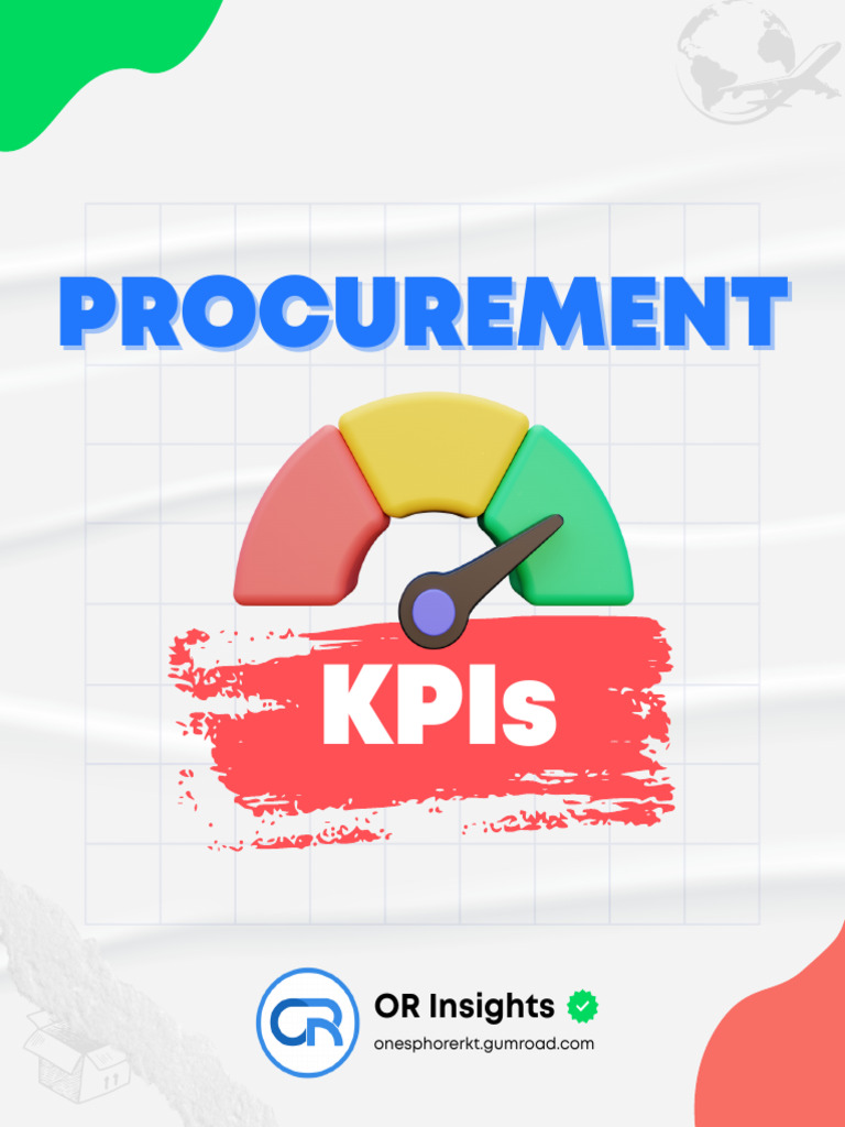 Your Mini Handbook To Procurement KPIs | PDF | Performance Indicator | Procurement