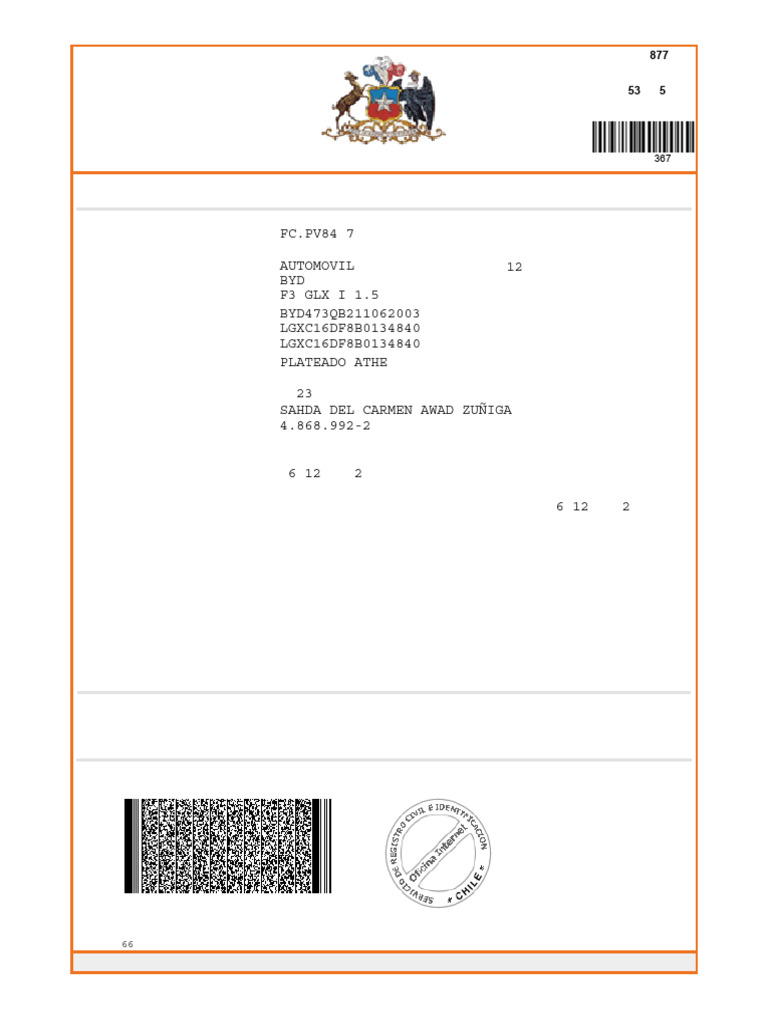 Informe Hafei Minyi 9 | PDF