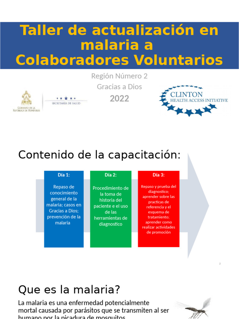 Capacitación de ColVol | PDF | Malaria | Residuos