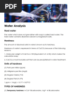Water Treatment in Engineering Chemistry | PDF