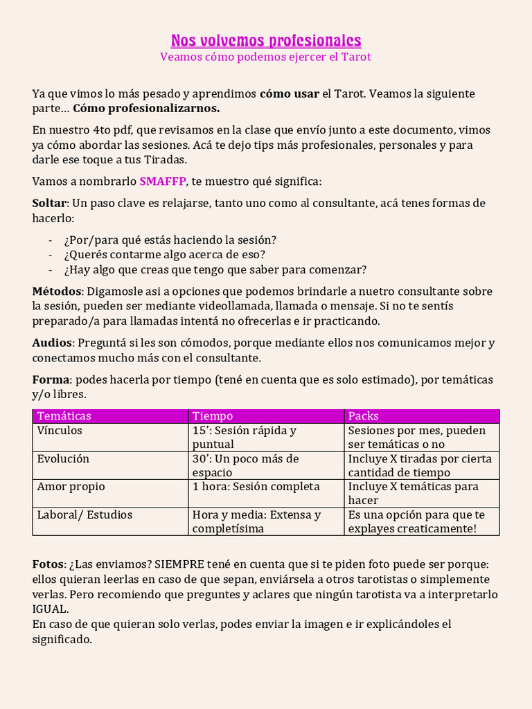 Nos volvemos profesionales-1 | PDF