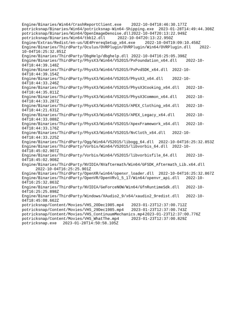Manifest NonUFSFiles Win64 | PDF | Computer Libraries | Microsoft Software Manifest NonUFSFiles Win64 | PDF | Computer Libraries | Microsoft Software