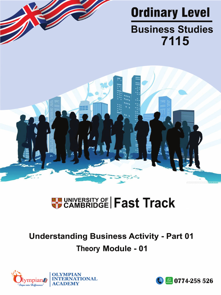Topic 1 Understanding Business Activity Tute Final | PDF | Economies ...