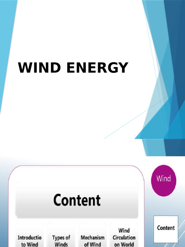 Wind Energy | PDF