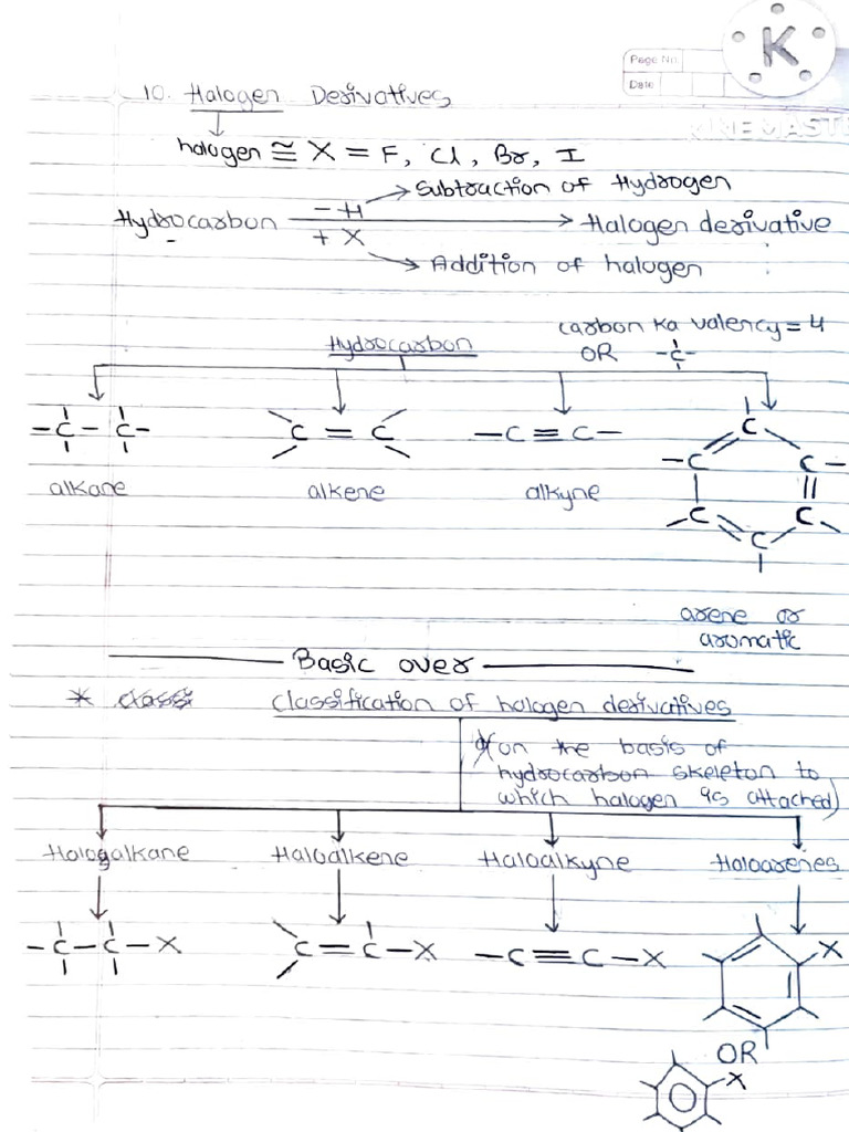 Halogen Derivatives | PDF