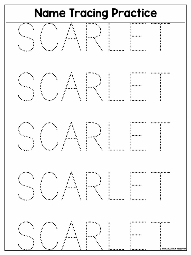 Name - Tracing - Practice 9A3E 5804 3C26 | PDF