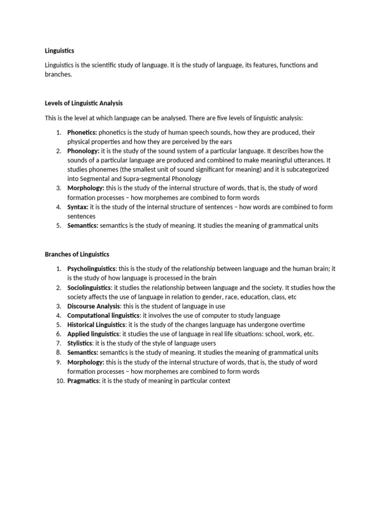 Eng 101 Lecture Note 2 | PDF