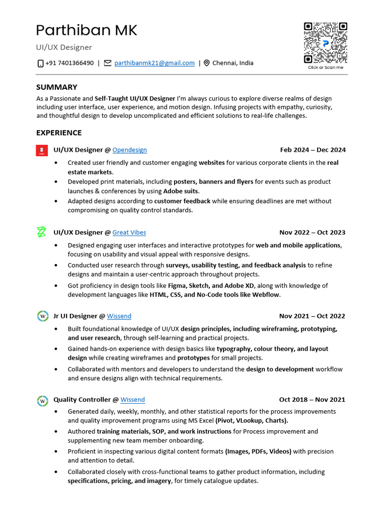 Parthiban MK | PDF | User Interface | Software