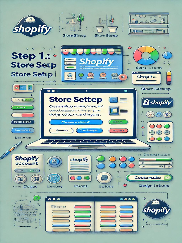 Shopify Steps 1 To Us | PDF